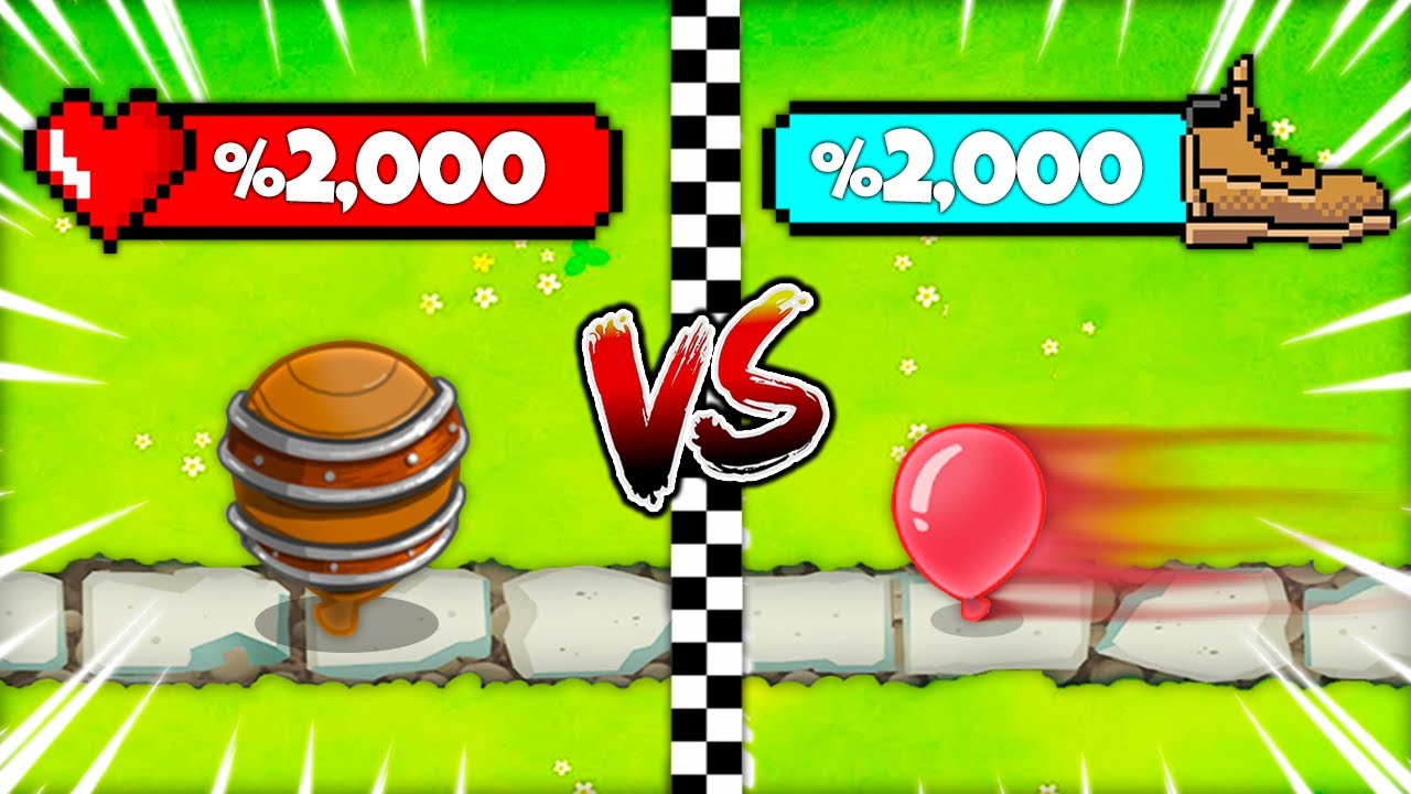 Max Bloon HEALTH vs Max Bloon SPEED (BTD 6) - YouTube