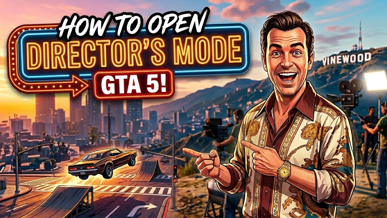 How to Open Director Mode in GTA 5 | Step-by-Step Guide (PS5, Xbox, PC ...
