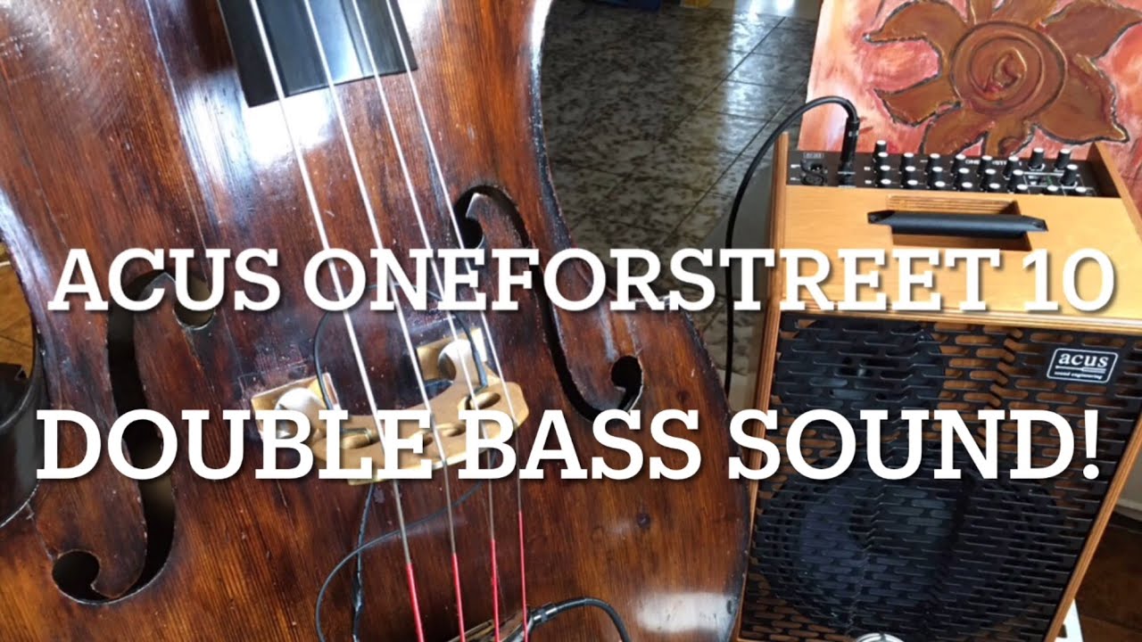 Acus One For Street 10 with Double Bass! Recensione ita - YouTube