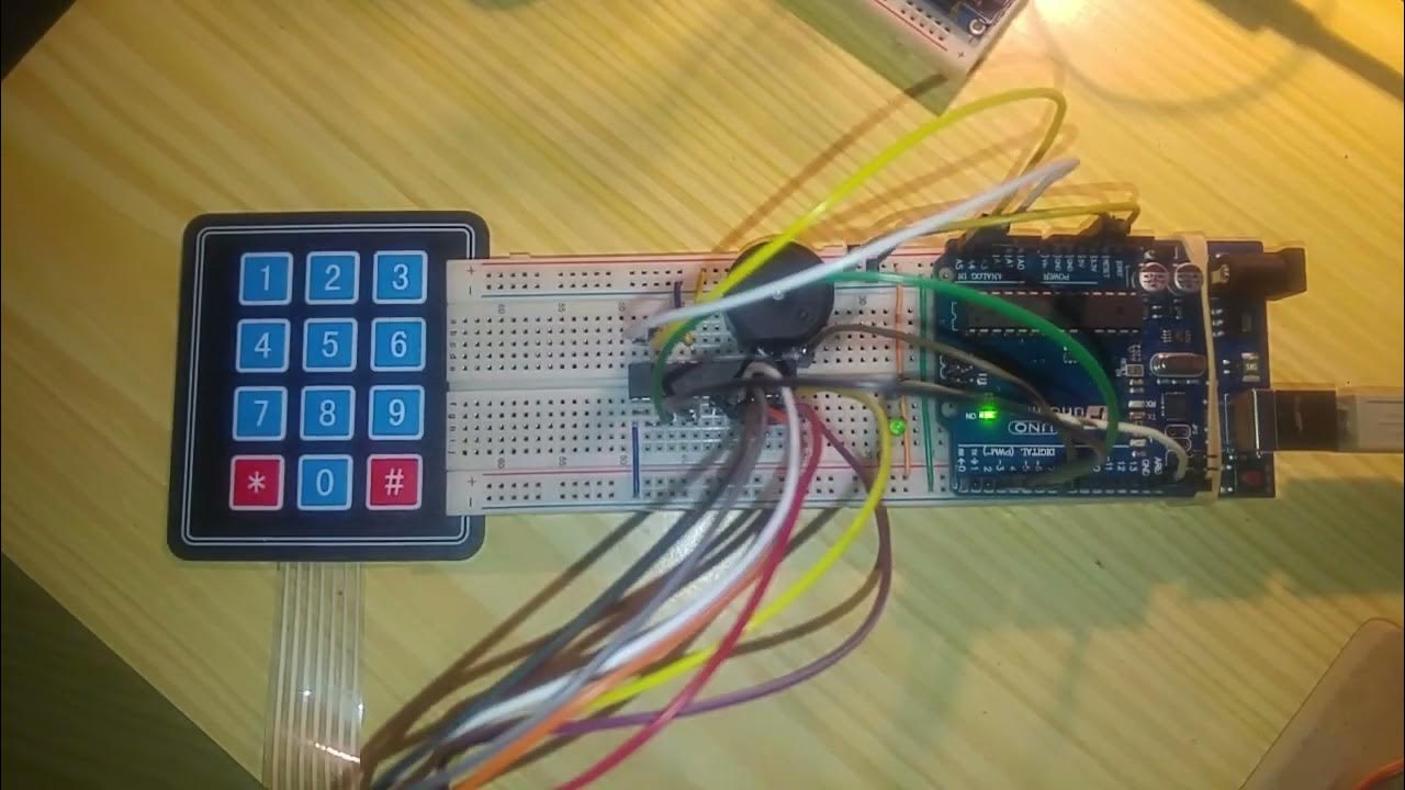 DEMO : MCP23017 - Lecture et Décodage Clavier Matriciel 4x3 v1.0 ...