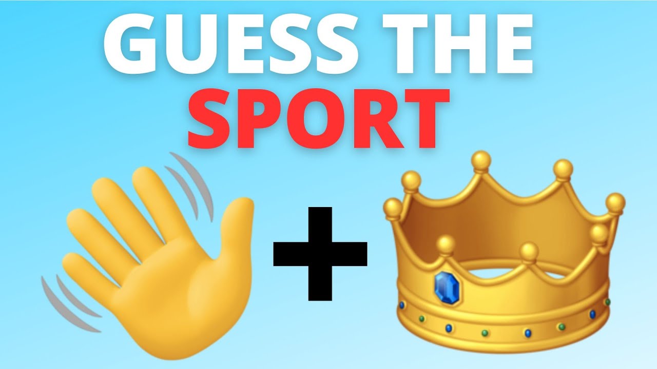 Guess The Sport By Emoji ⚽🏈🥎 l Emoji Puzzel - YouTube