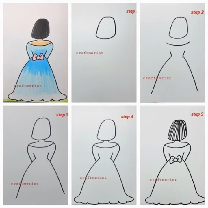 how to Drow girl - YouTube