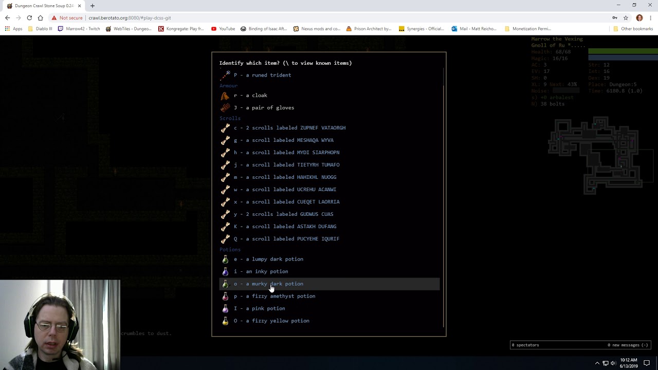 DCSS Lv 9+ Gnoll Arcane Marksman - YouTube
