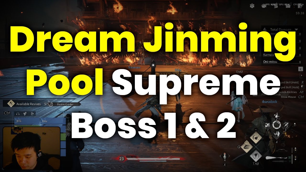 Dream Jinming Pool Supreme Boss 1 & 2 | Inkwell Fan/Vernal Umbrella ...