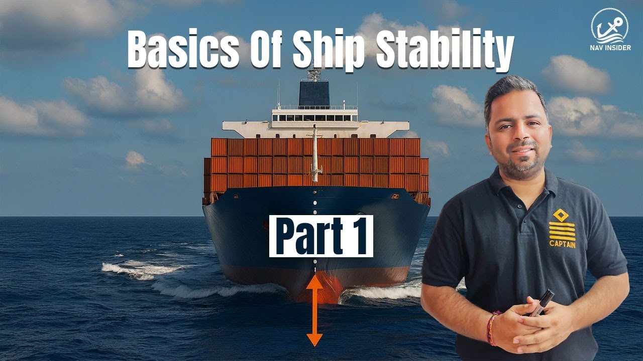 Basics Of Ship Stability Part-1 | G, B, M, GM, BM, GZ, KG Explained by Capt. Umang | Nav Insider ...