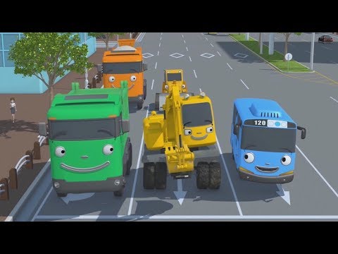 Strong Heavy Vehicles songs l Los fuertes vehículos pesados l Tayo El ...