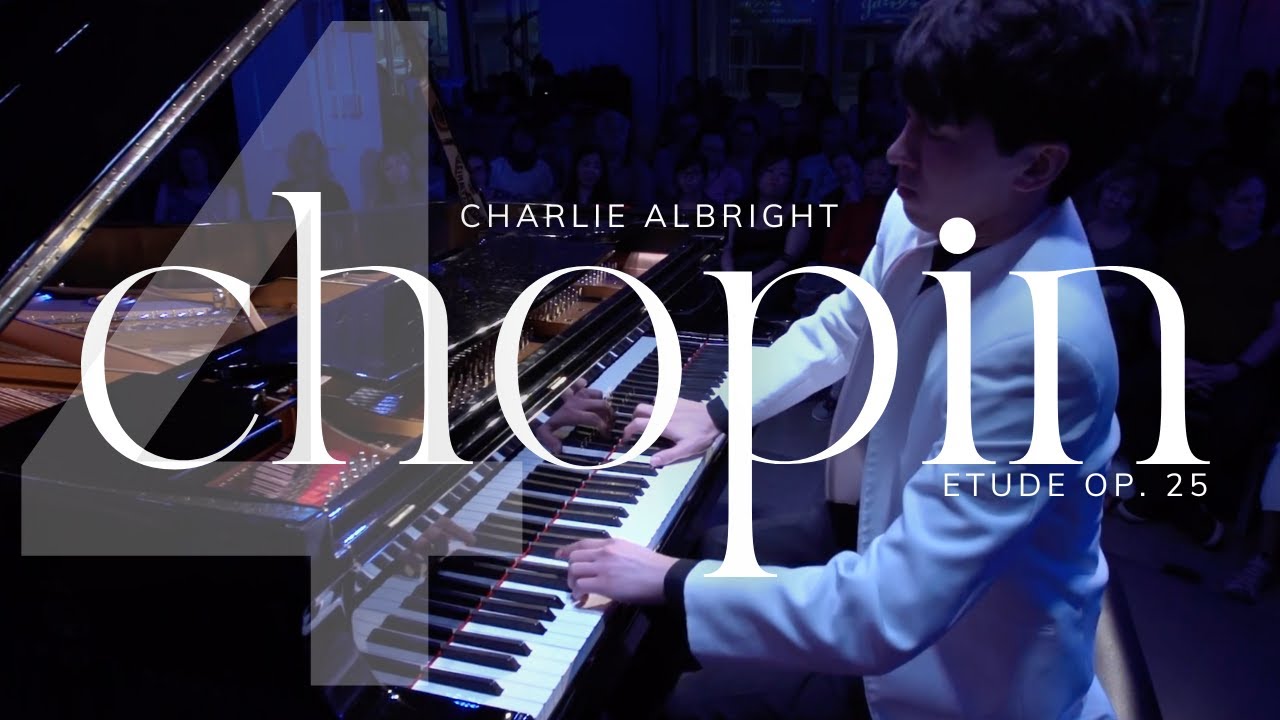 Chopin Etude Op. 25 No. 4 (Left Hand) | Charlie Albright Live at WQXR ...