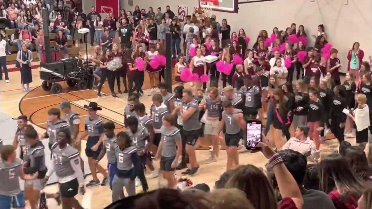 Senior Pep Rally Entrance - YouTube