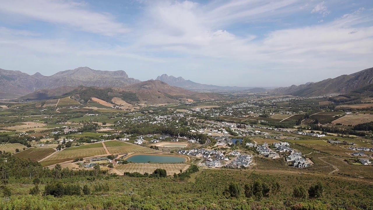 Franschhoek Pass views - YouTube