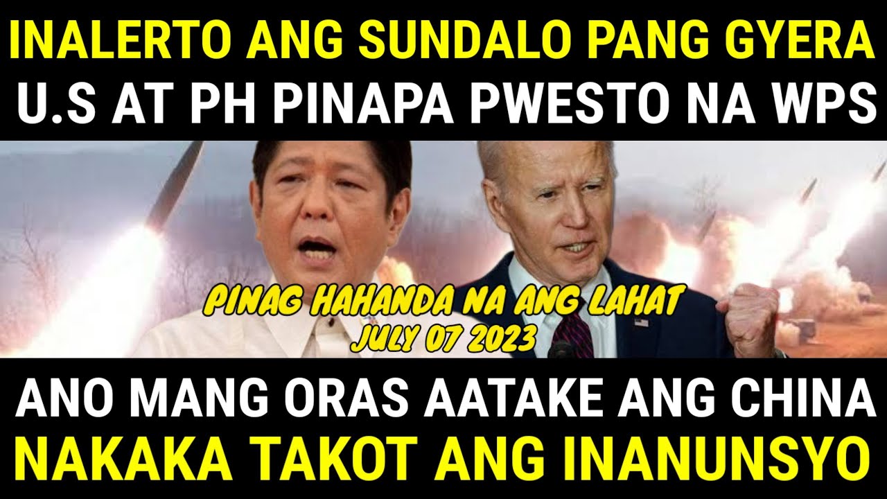 BABALA MALAKING GYERA ITO! SUNDALO NA PANG GYERA IDEDEPLOY NA SA DAGAT ...