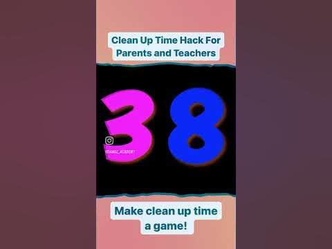 1 Minute Clean Up Song | Beat the Clock - Timer #shorts - YouTube