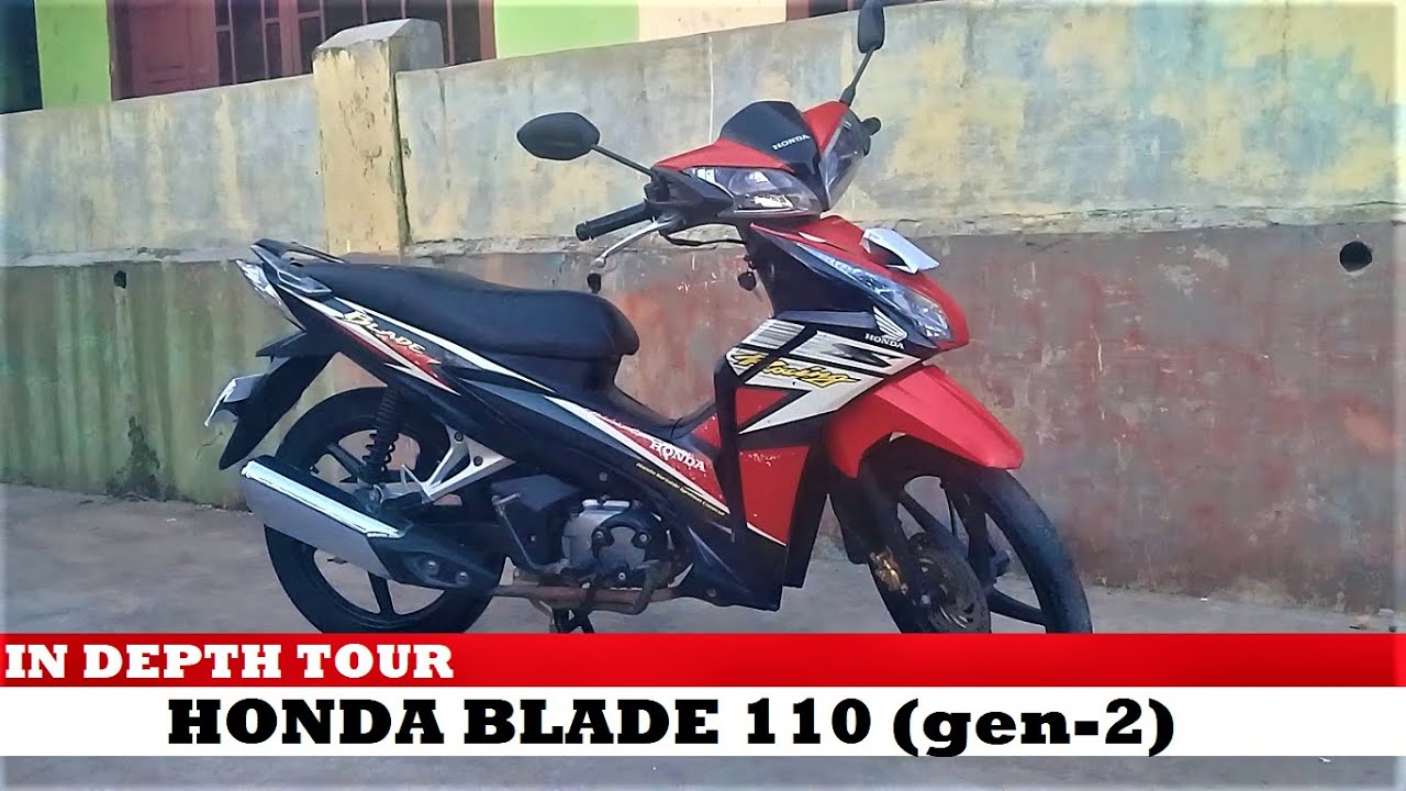 In Depth Tour HONDA BLADE 110 (2014) - YouTube