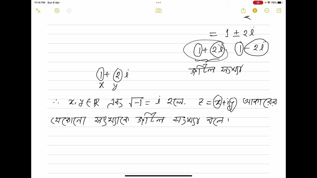 Complex Number Theory Part 1 - YouTube