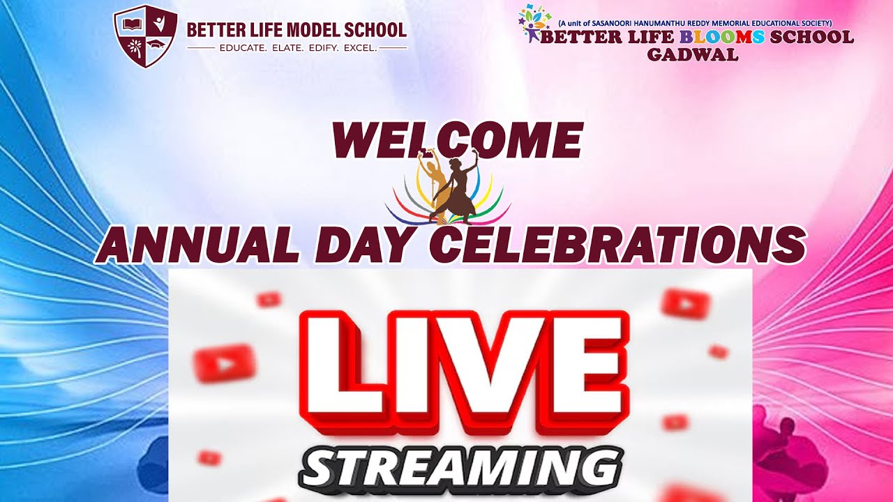 COLOURS OF LIFE - 3 || ANNUALDAY 2024-2025 || BETTER LIFE MODEL SCHOOL ...