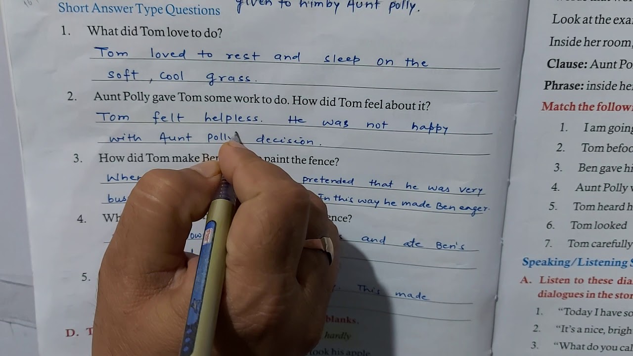 Class 4 English lesson 2 Questions And Answers YouTube class-4-english-lesson-2-questions-and-answers-youtube