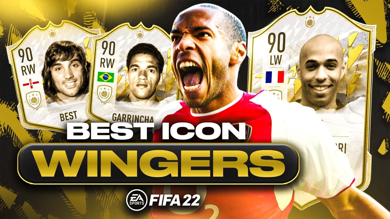 the BEST ICON WINGERS in FIFA 22 Ultimate Team - YouTube