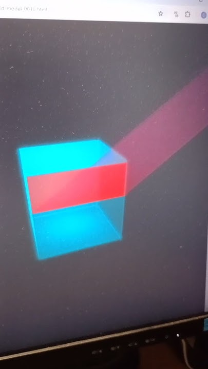 Javascript Scroll Animation Laser created 3D Cube Texture #shorts @jmc23id - YouTube