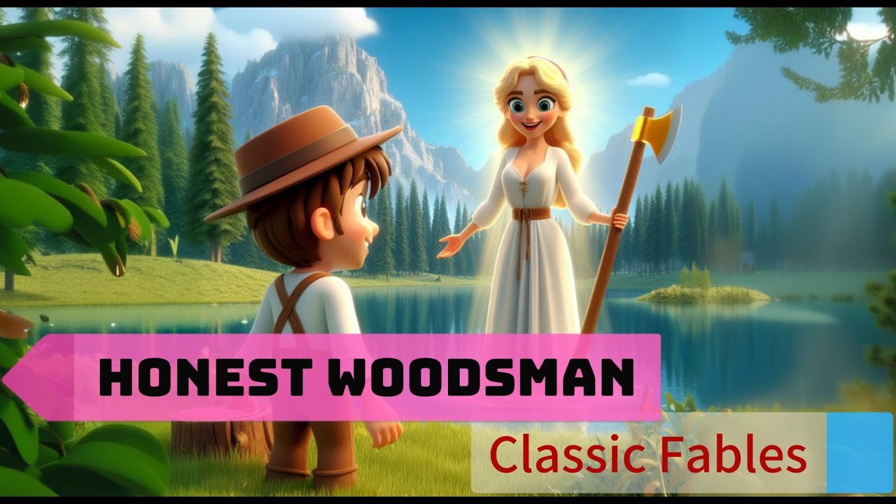 🪓【Honest Woodsman】|children's story| children's fable| This is a story ...