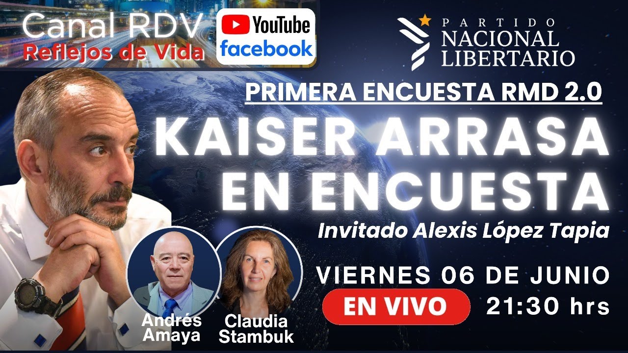 KAISER ARRASA EN LAS ENCUESTA INVITADO ESPECIAL ALEXIS LÓPEZ TAPIA ...