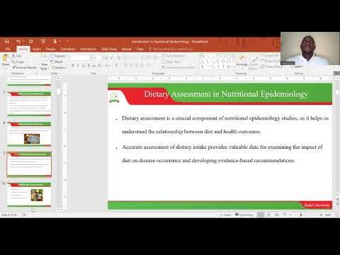 Introduction to Nutritional Epidemiology - YouTube