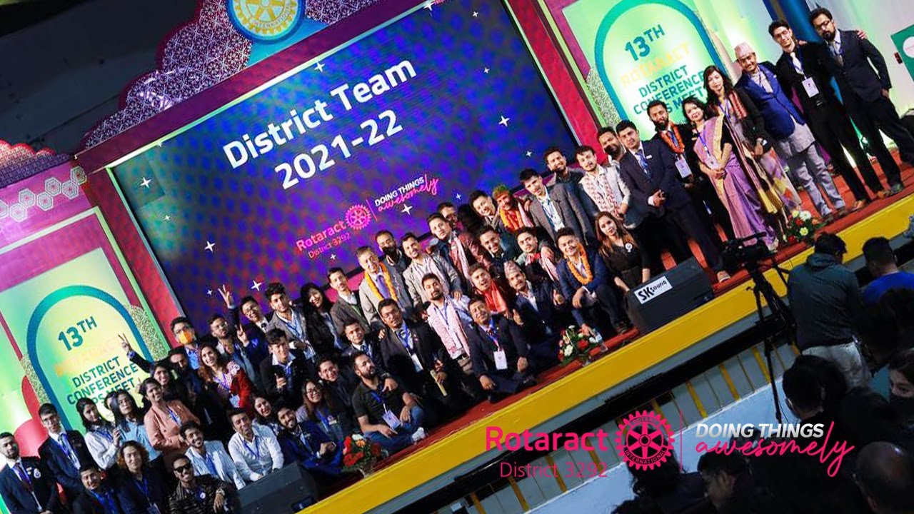 District Team 2021-22 - Rotaract 3292 - YouTube