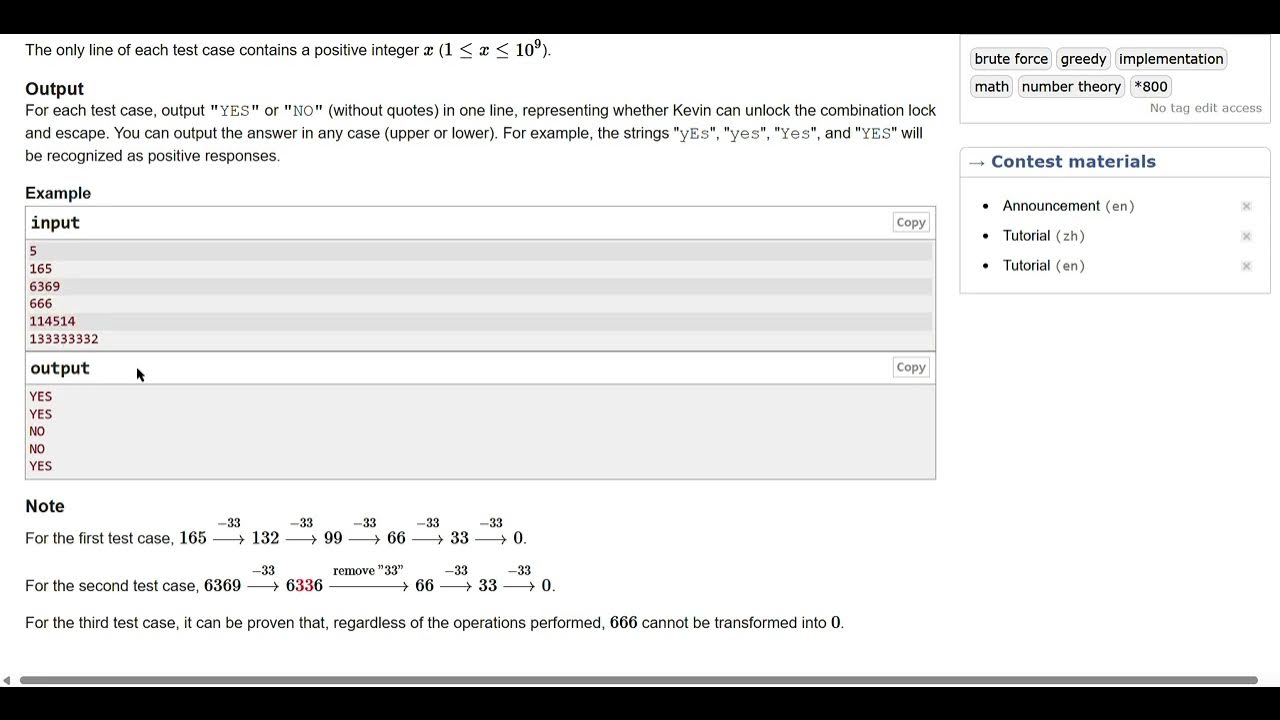 Codeforces problem 2048A greedy , math - YouTube