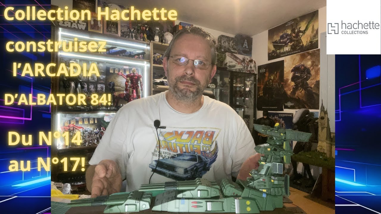 Collection Hachette montez votre ARCADIA d'ALBATOR 84 du N°14 au N°17 ...