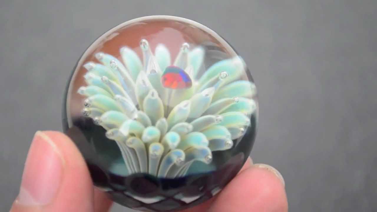 CHRIS VARGAS - Air-Trap Implosion Marble w Opal and Filla Backing - YouTube