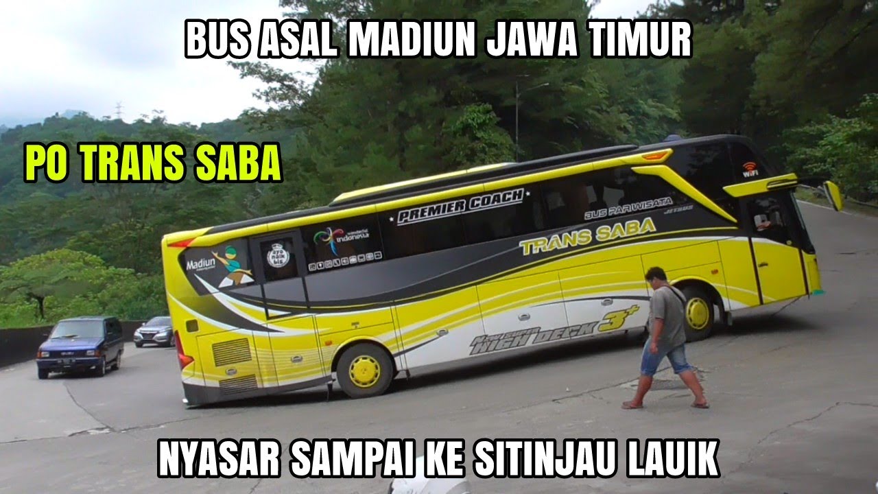 Momen Langka !!! Bus Trans Saba Antar Santri Gontor Ponorogo Jatim ...