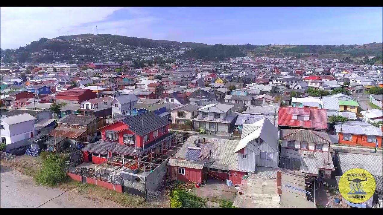 Lebu desde el aire - YouTube