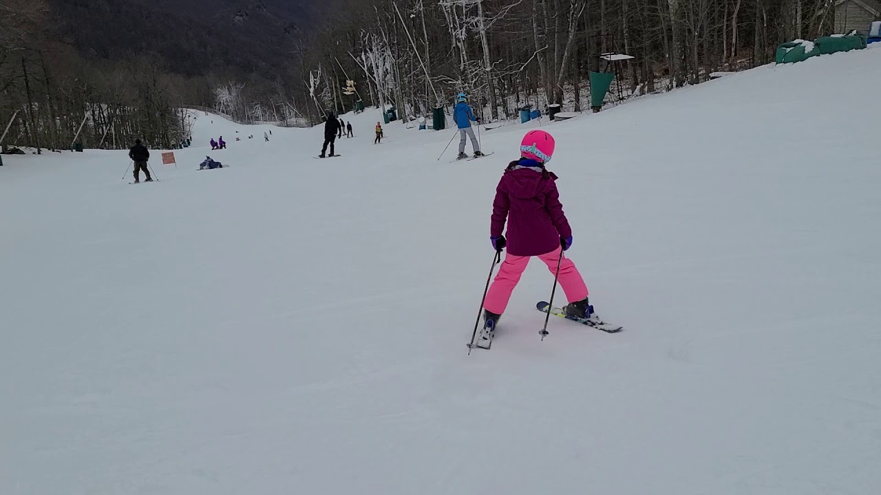Wintergreen Resort, VA - Dobie ski slope on 1-11-2021 - YouTube