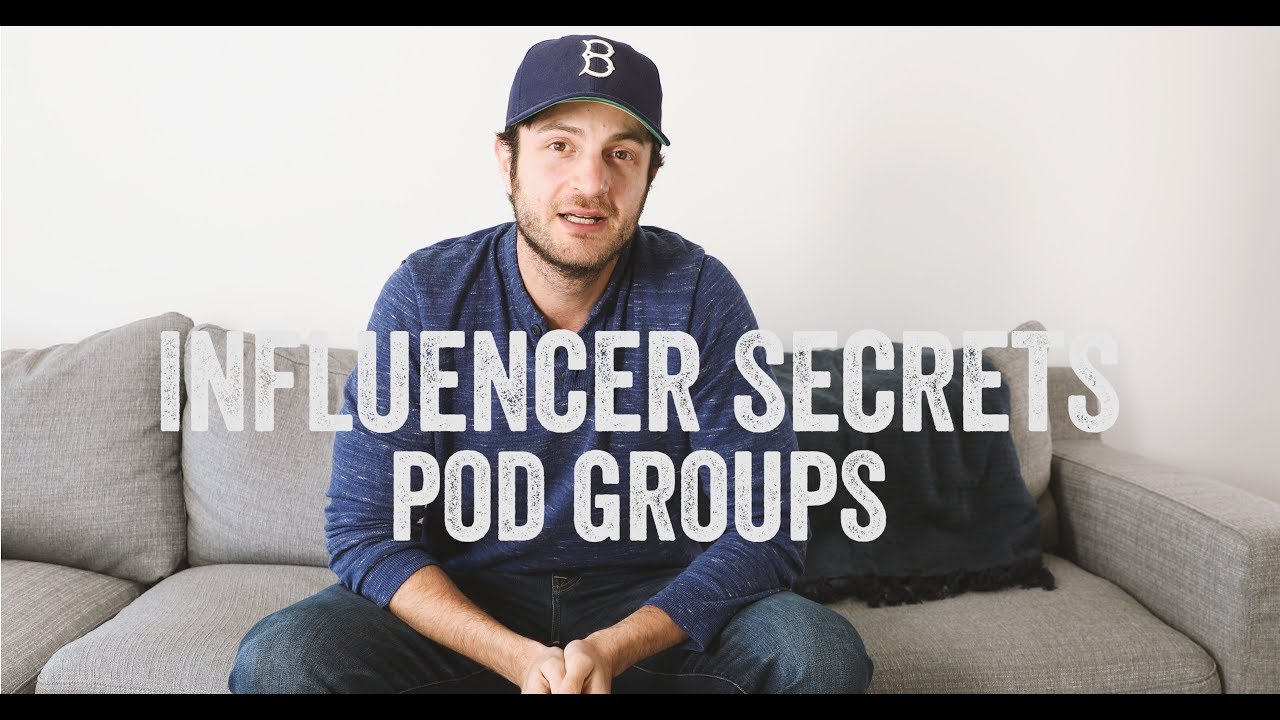 Influencer Secrets- Pod Groups on Instagram - YouTube