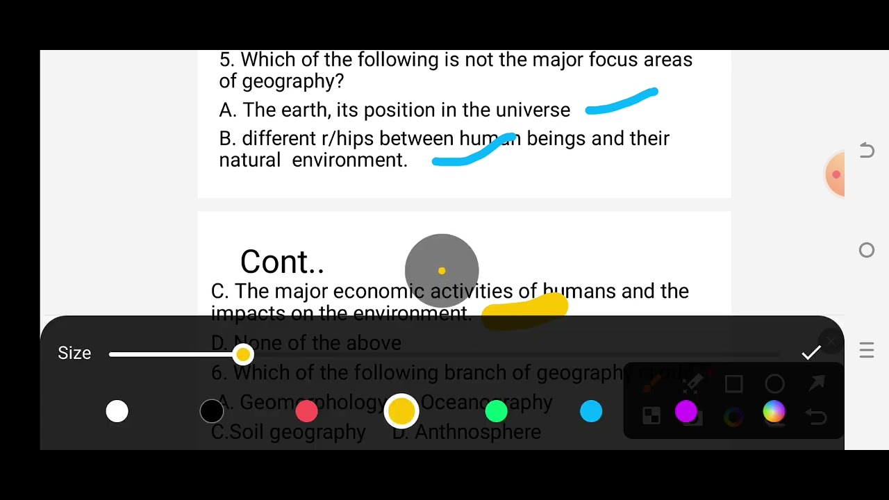 Physical Geography Grade 9 Unit One Meanings, Scope and themes of ...