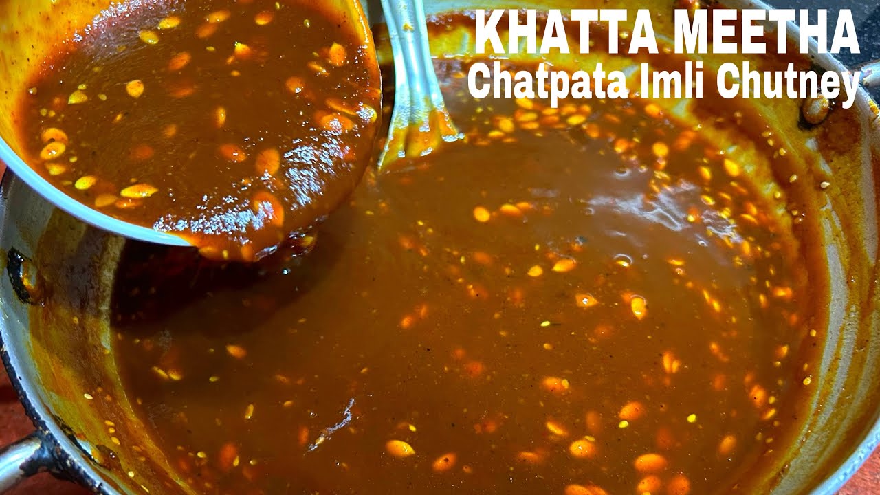 Chatpata IMLI CHUTNEY Recipe in Super Easy Way at Home | इमली की खट्टी ...
