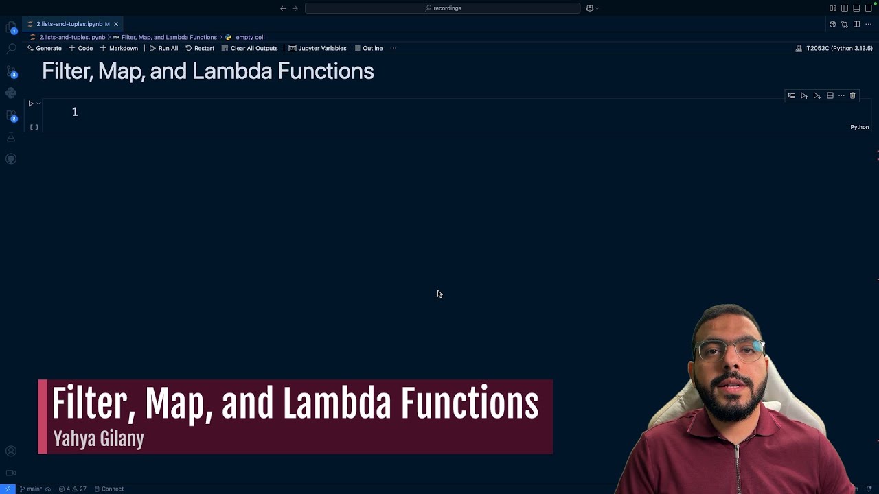 Filter, Map, and Lambda Functions - YouTube