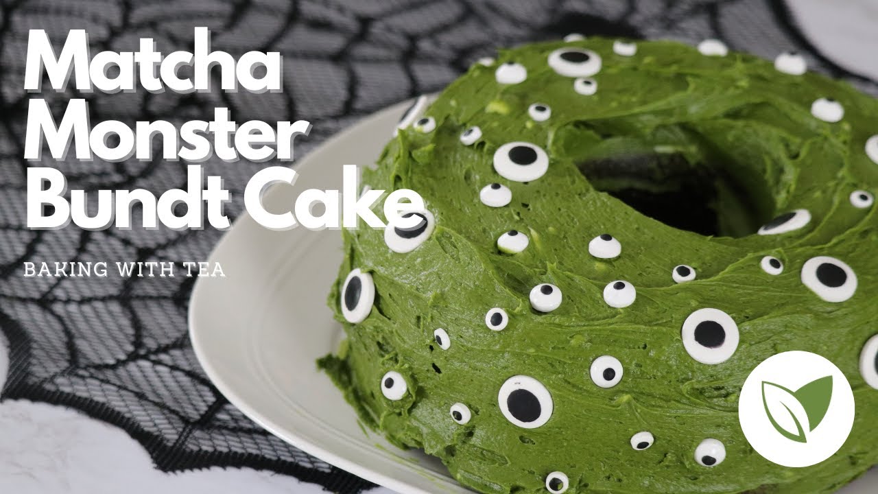 Matcha Monster Bundt Cake - YouTube