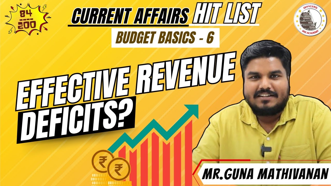 Most Expected Topic for UPSC Prelims 2024 | Effective Revenue Deficit ...