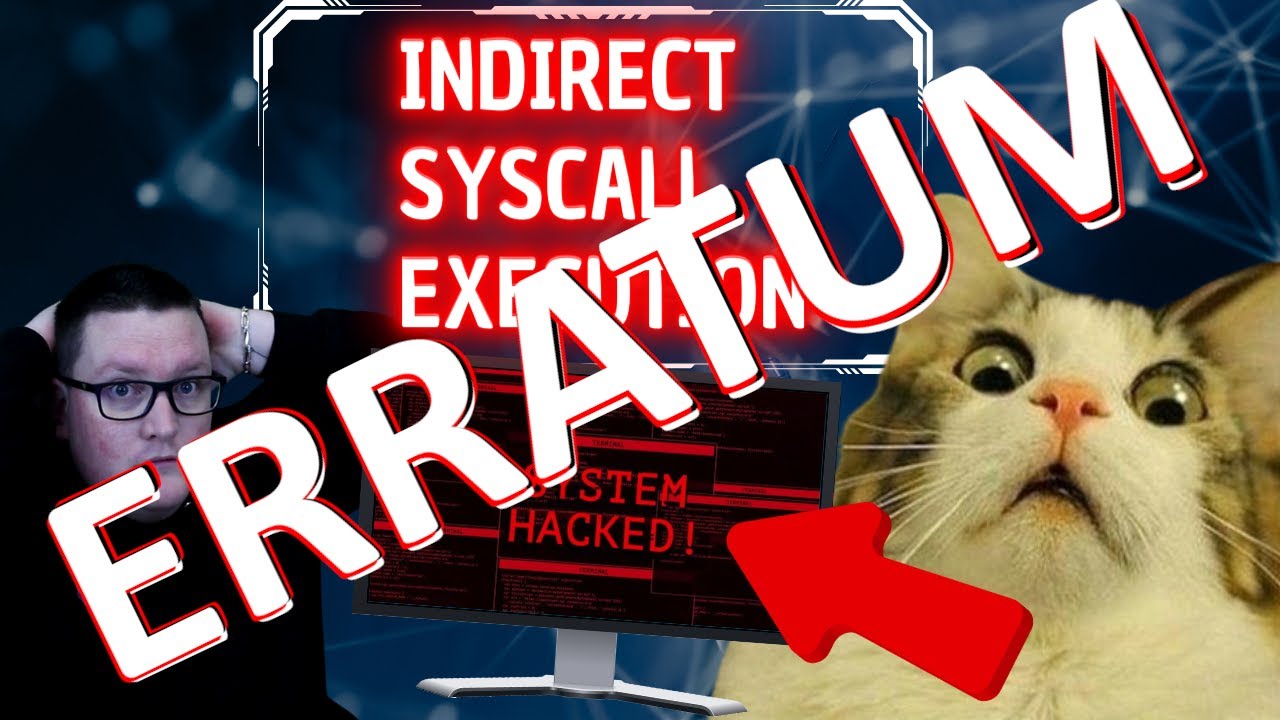 ERRATUM : INDIRECT SYSCALLS - YouTube