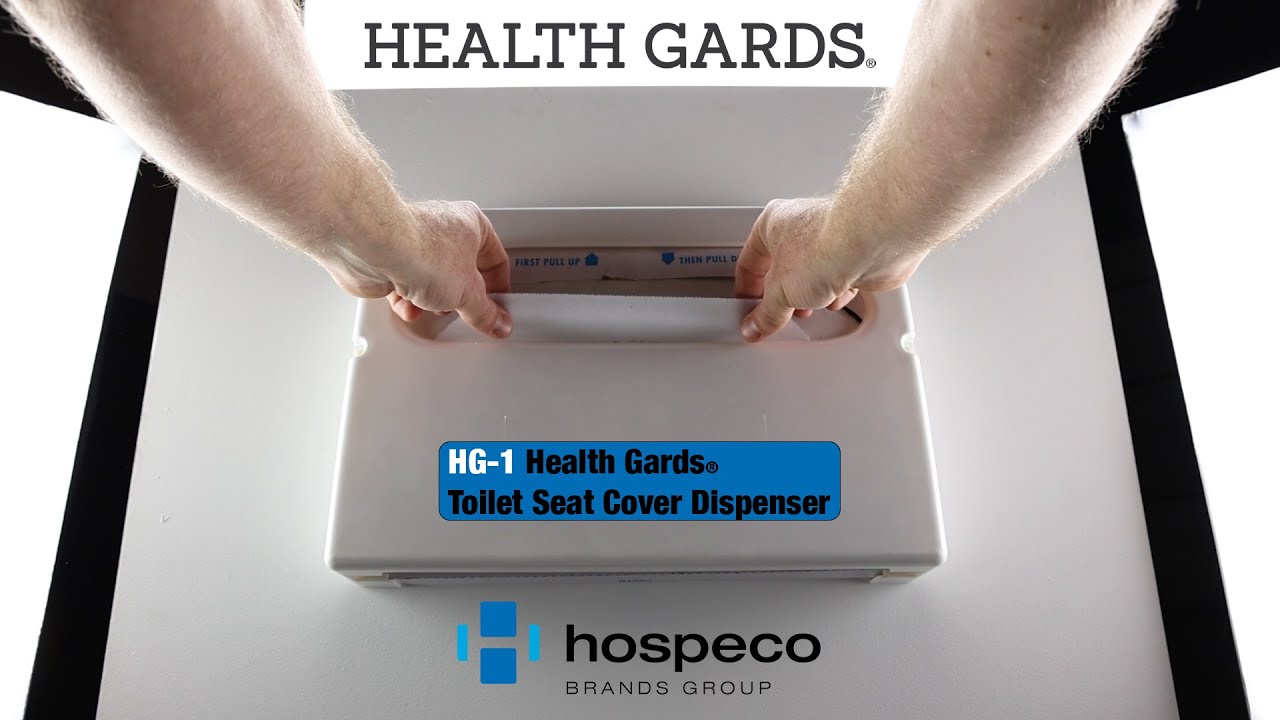 HG-1 Health Gards® Toilet Seat Cover Dispenser - YouTube