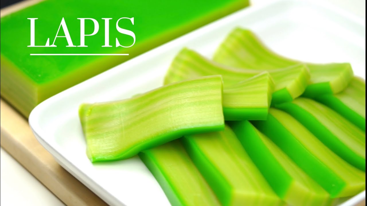 Lapis || How to make KUE LAPIS (layered cake) like an Indonesian ...