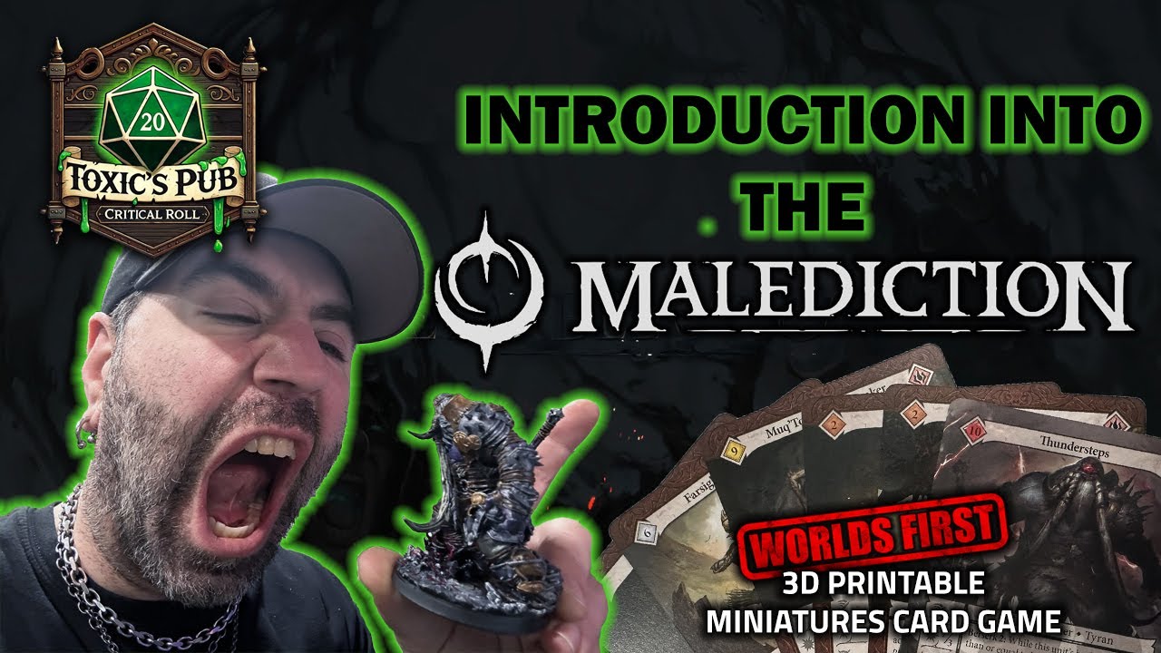 Toxic's Pub - Introduction into the Malediction Miniatures Card Game ...