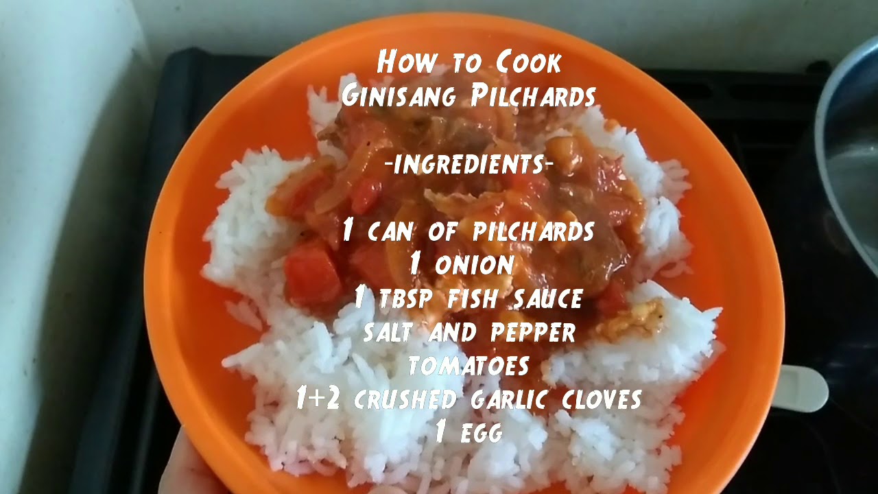 How to Cook GINISANG PILCHARDS | Filipino Marine fish Stew - YouTube
