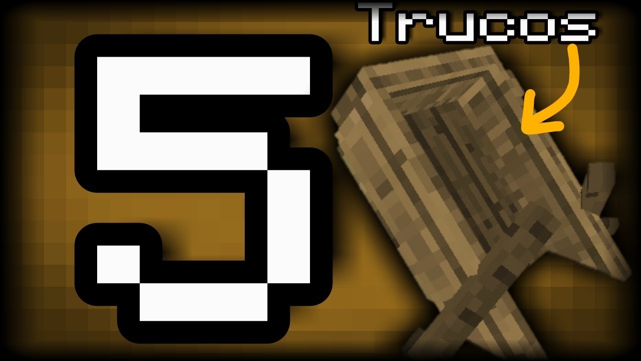 TOP 5 TRUCOS CON EL BOTE EN MINECRAFT PE - YouTube
