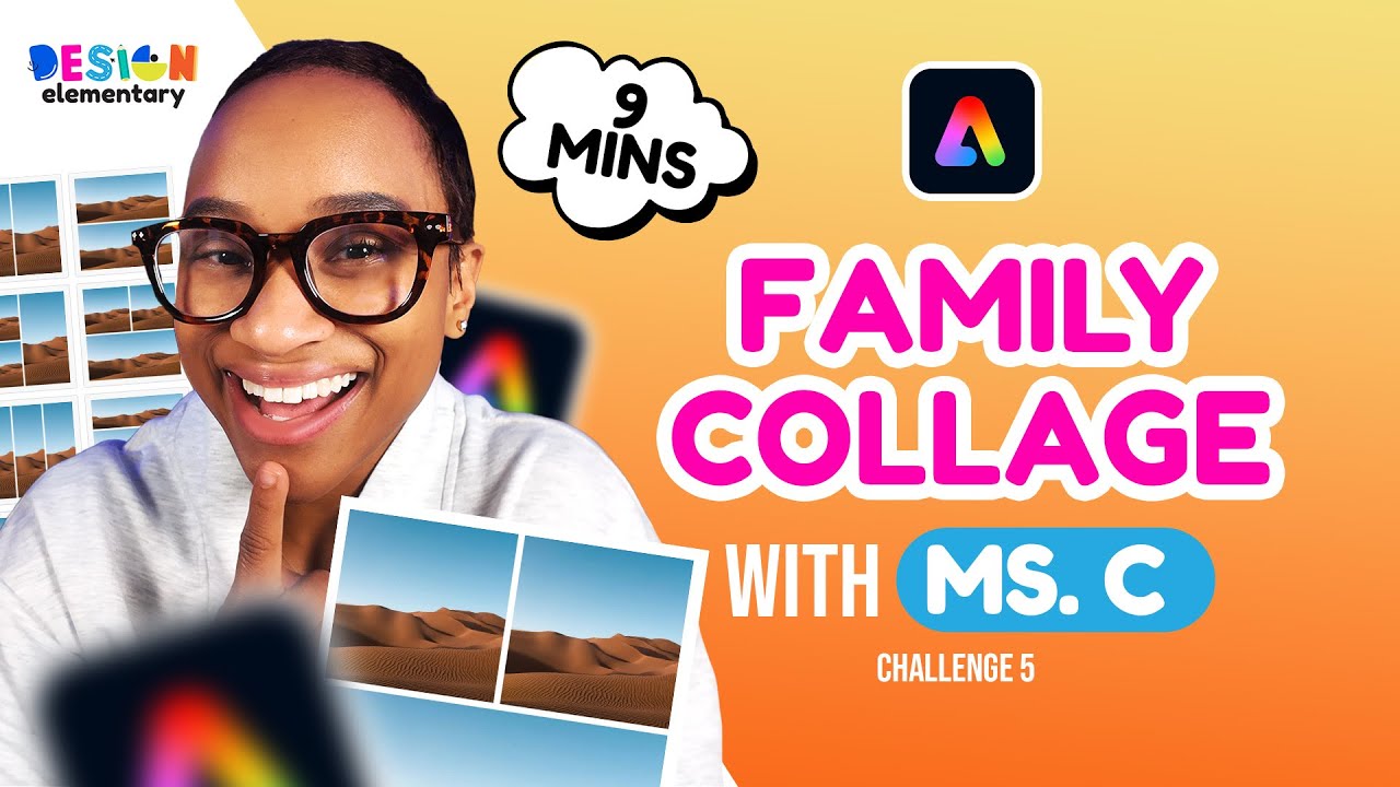 Easy Family Collage Tutorial in Adobe Express | Graphic Design for Kids ...