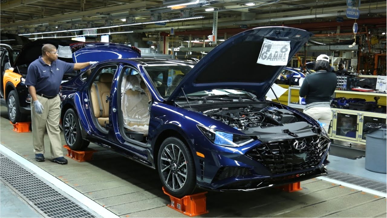 Hyundai Production Plant At Alabama - YouTube
