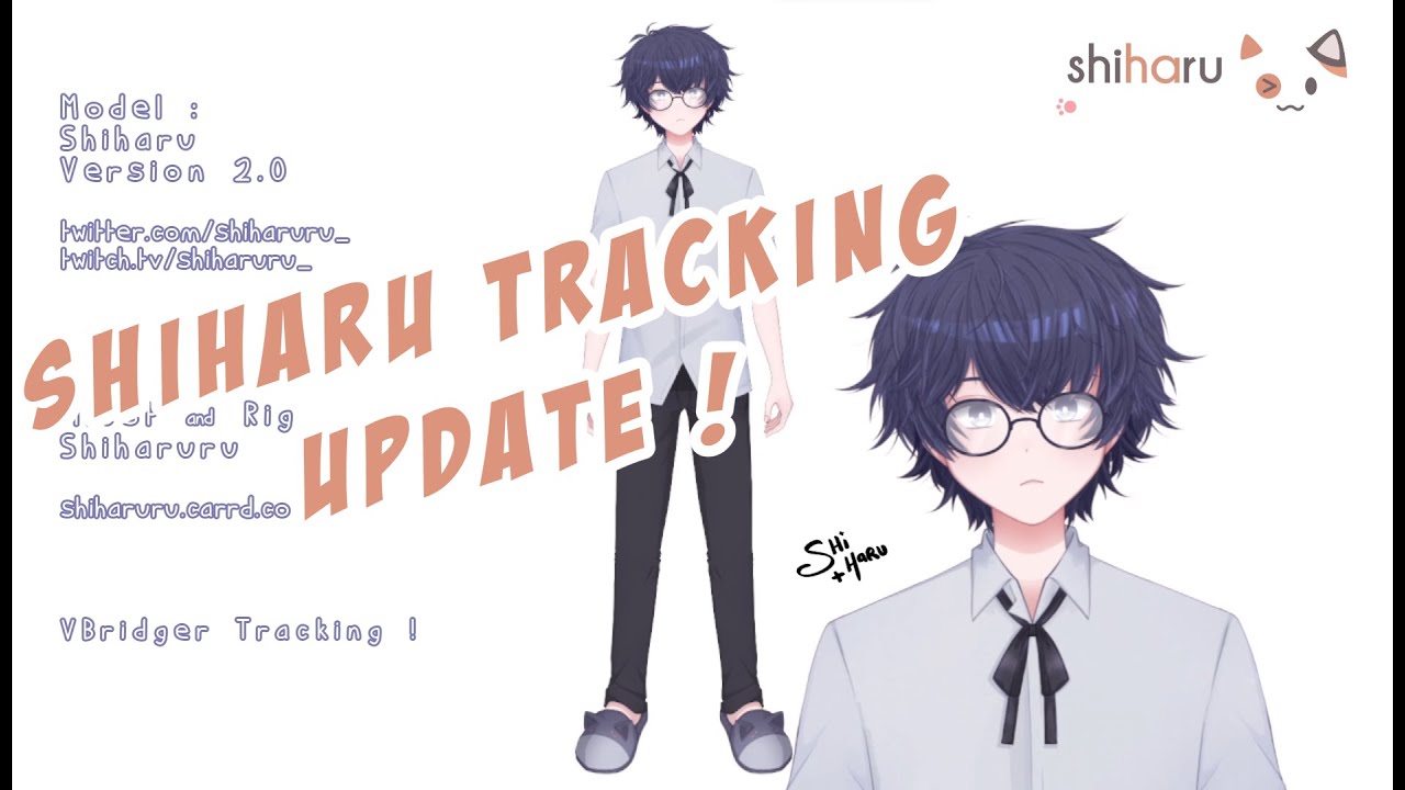 【Shiharu | VTuber】My Model UPDATE Showcase ! (+Lip-sync test) - YouTube