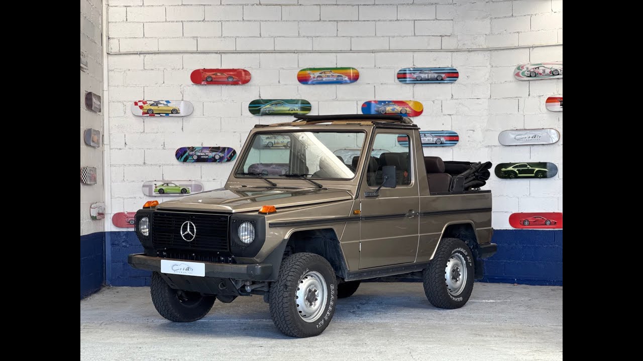 Mercedes GE 230 cabriolet 1987 - YouTube