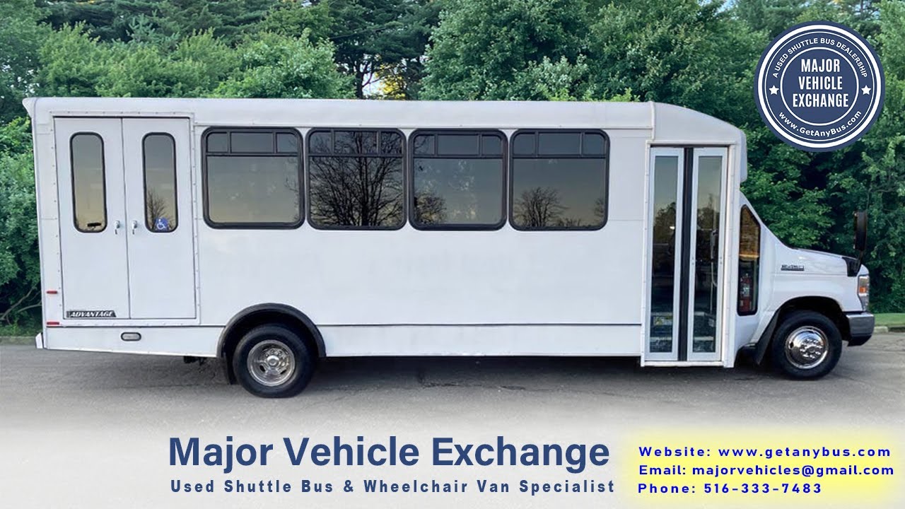 2016 Ford E450 22 Passenger Wheelchair Shuttle Bus only 47k Miles ...