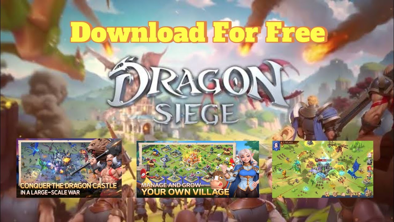 Dragon Siege Kingdom Conquest Gameplay - YouTube