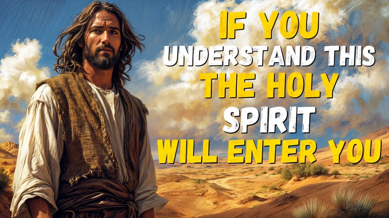 Jesus explained the secret for the Holy Spirit to dwell within you ...